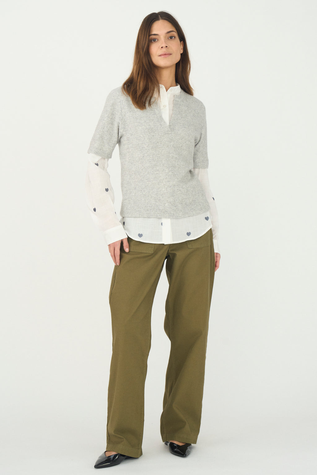PD-Birkin Utility Texture Cropped Pant - Faded Green – Pieszak